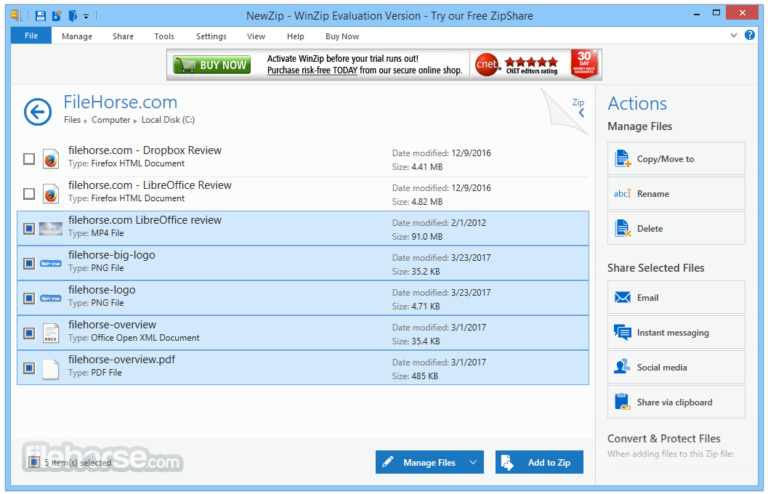 Download Winzip full version for free - ISORIVER