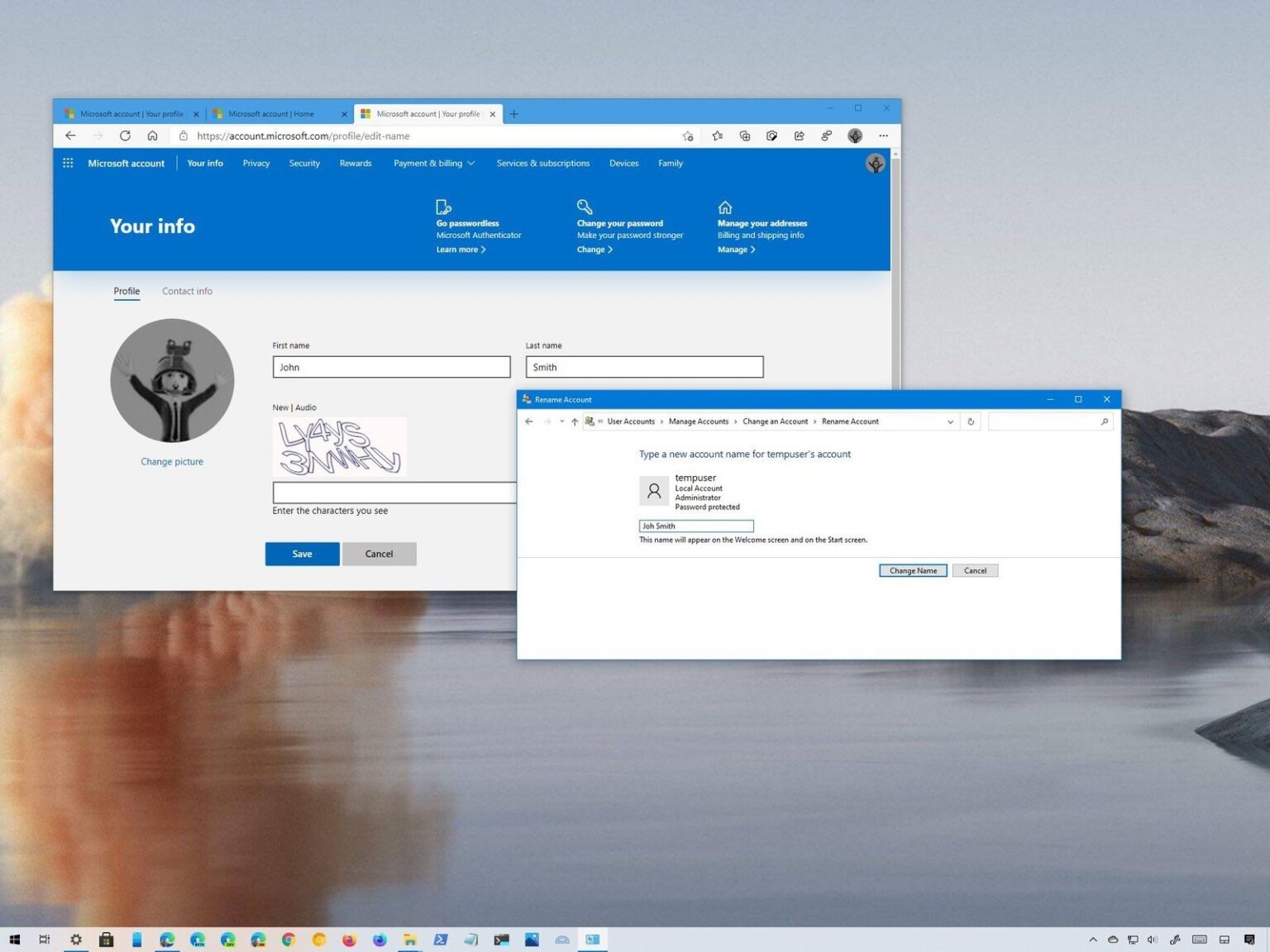 Change Sign-in Account Name on Windows 10 - Step by Step Guide - ISORIVER