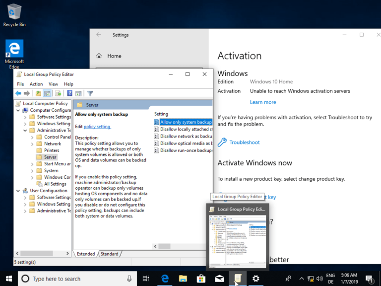 Install Group Policy Editor (gpedit.msc) In Windows 10 Home Edition ...
