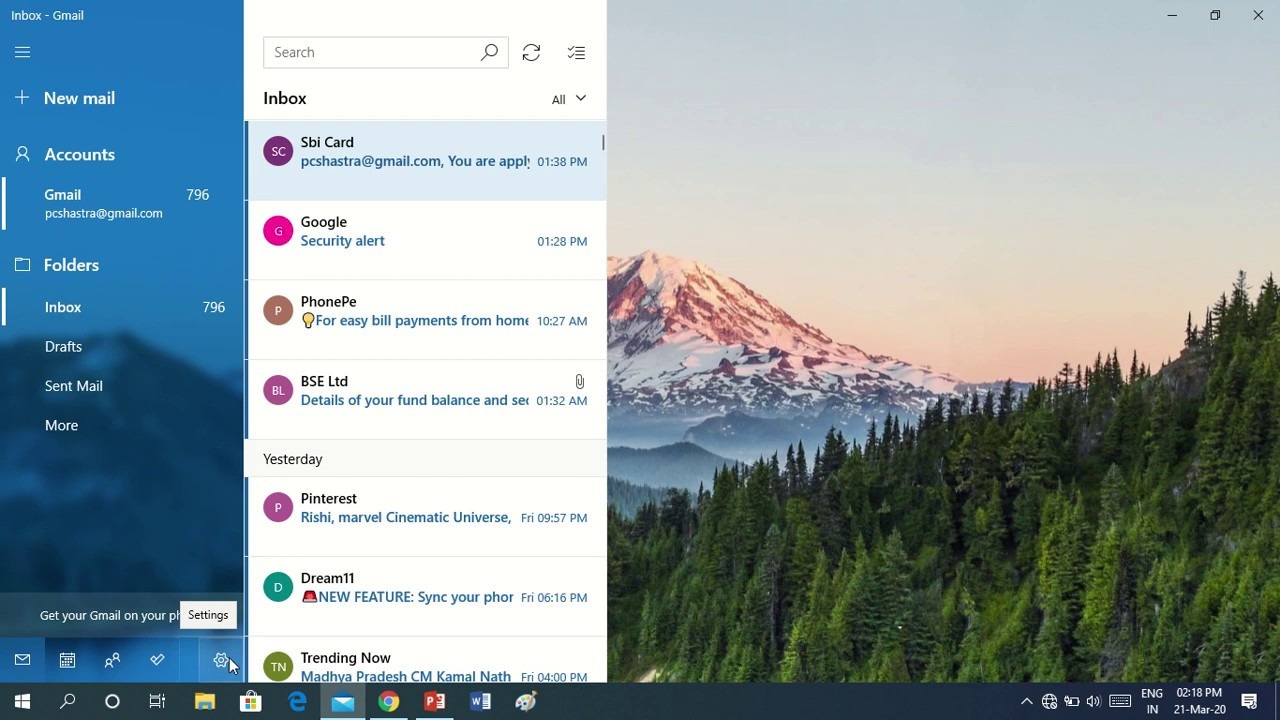 How to Log Out of Mail App in Windows 8, 10 - ISORIVER